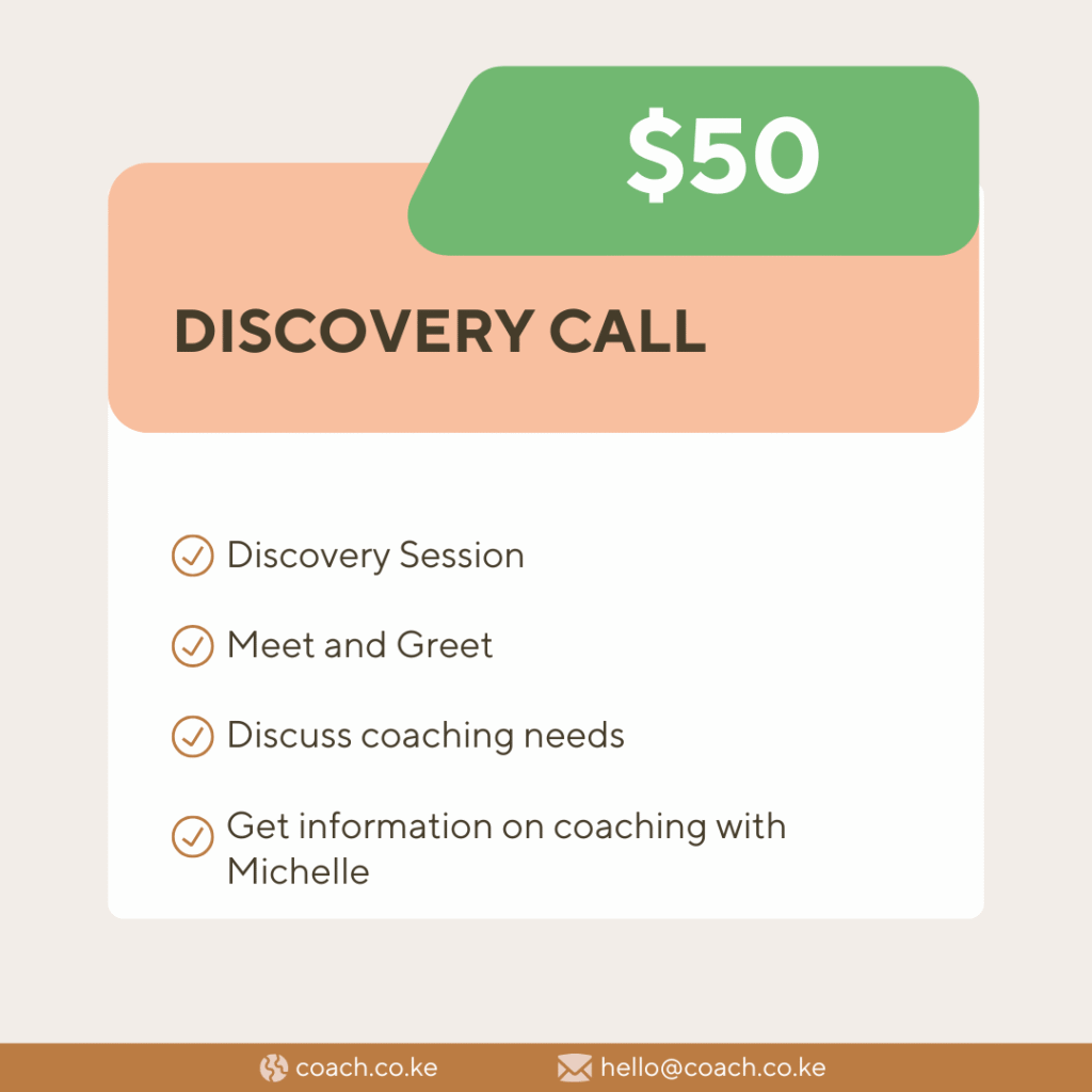 DISCOVERY SESSION - COACHING BY MICHELLE